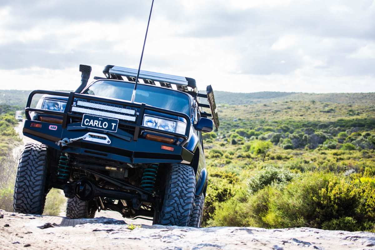 V8 Land Cruiser 80 series, Modified.