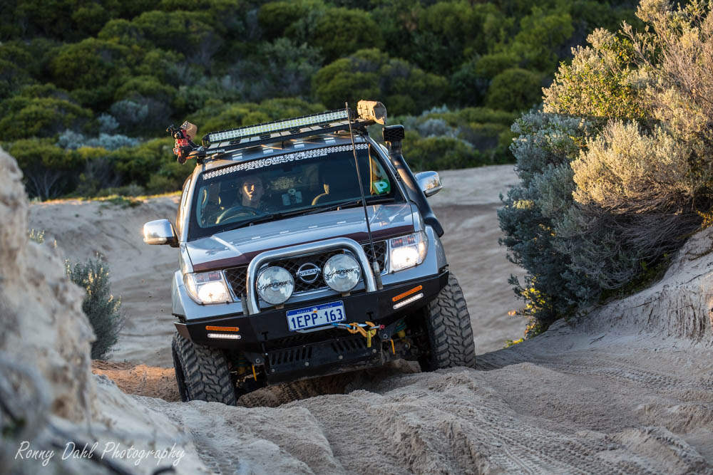 Nissan D40 Navara, modified.