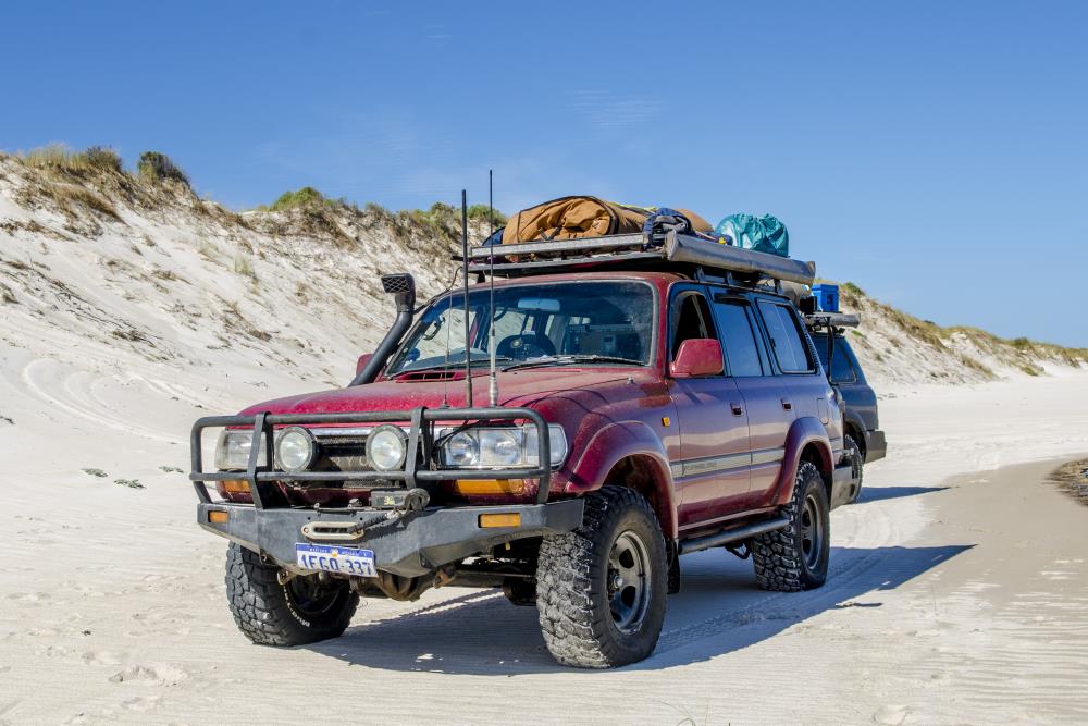 Toyota landcruiser 80 series, Modified.