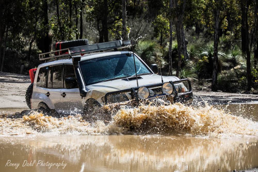 Mitsubishi Pajero 2005 NP, modified.