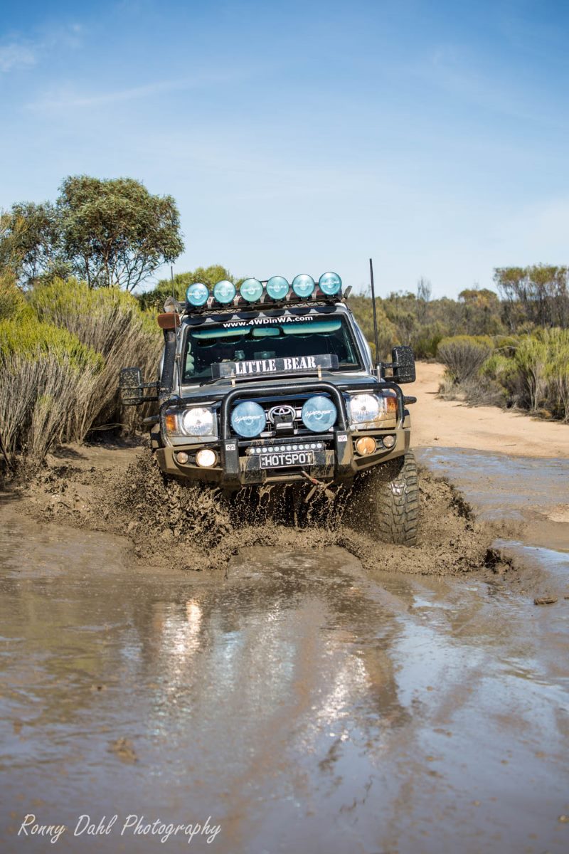4x4 Mud fun and hours of cleaning.