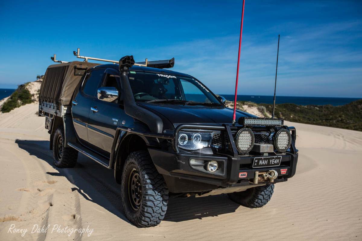 Mitsubishi Triton, Modified.
