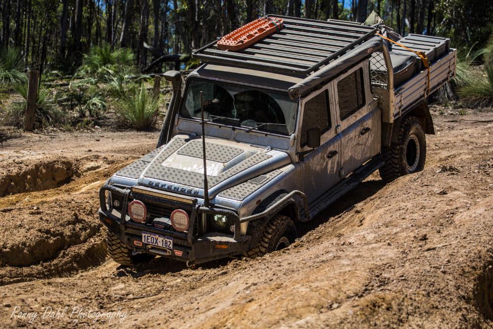 Land Rover Defender 130, Modified.