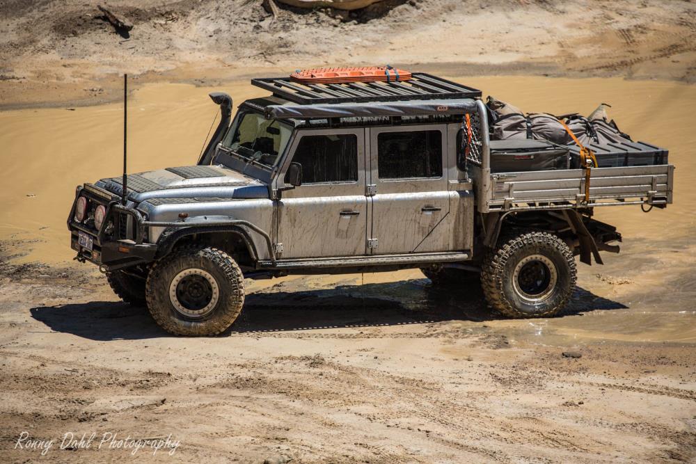 Land Rover Defender 130, Modified.