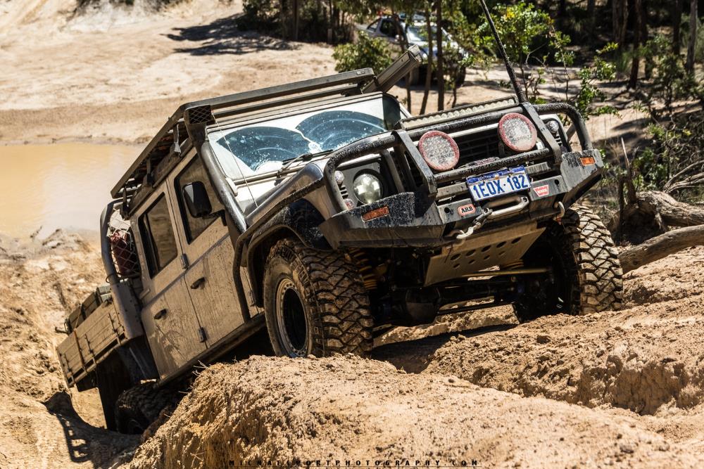 Land Rover Defender 130, Modified.