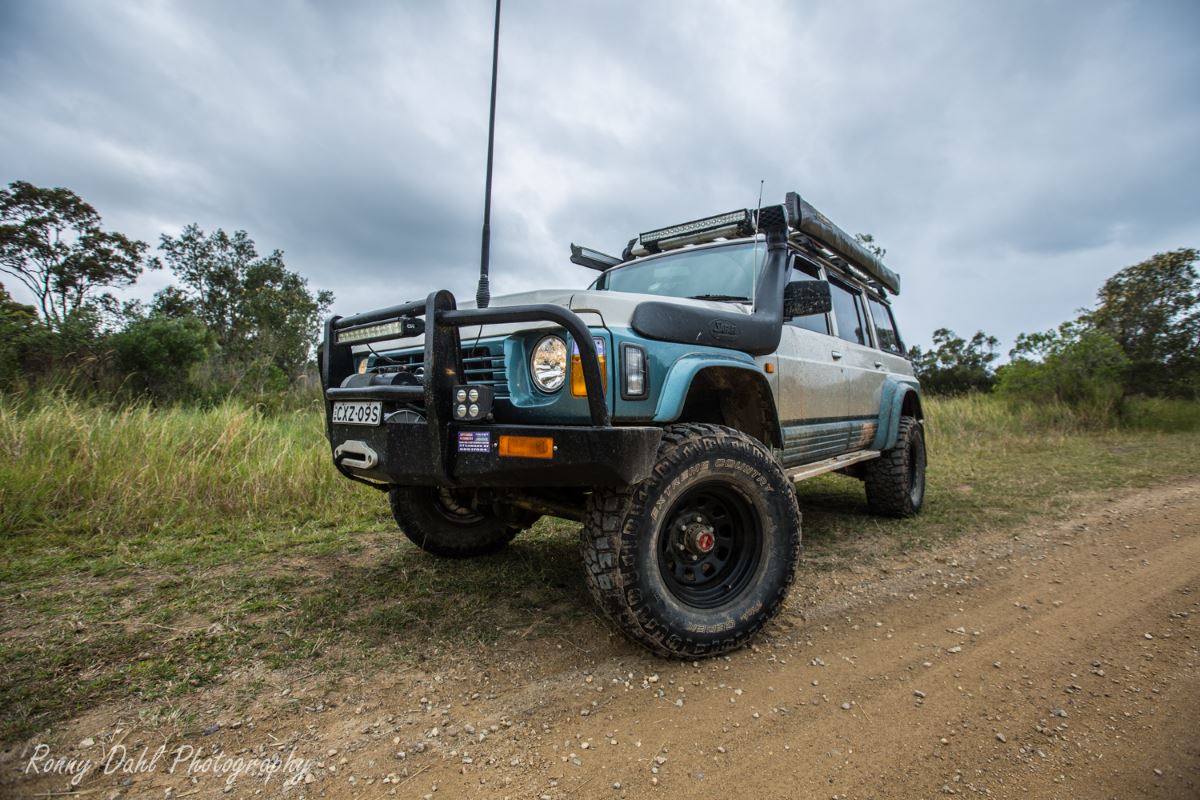 V8 Nissan Patrol Brunswick, Modified.