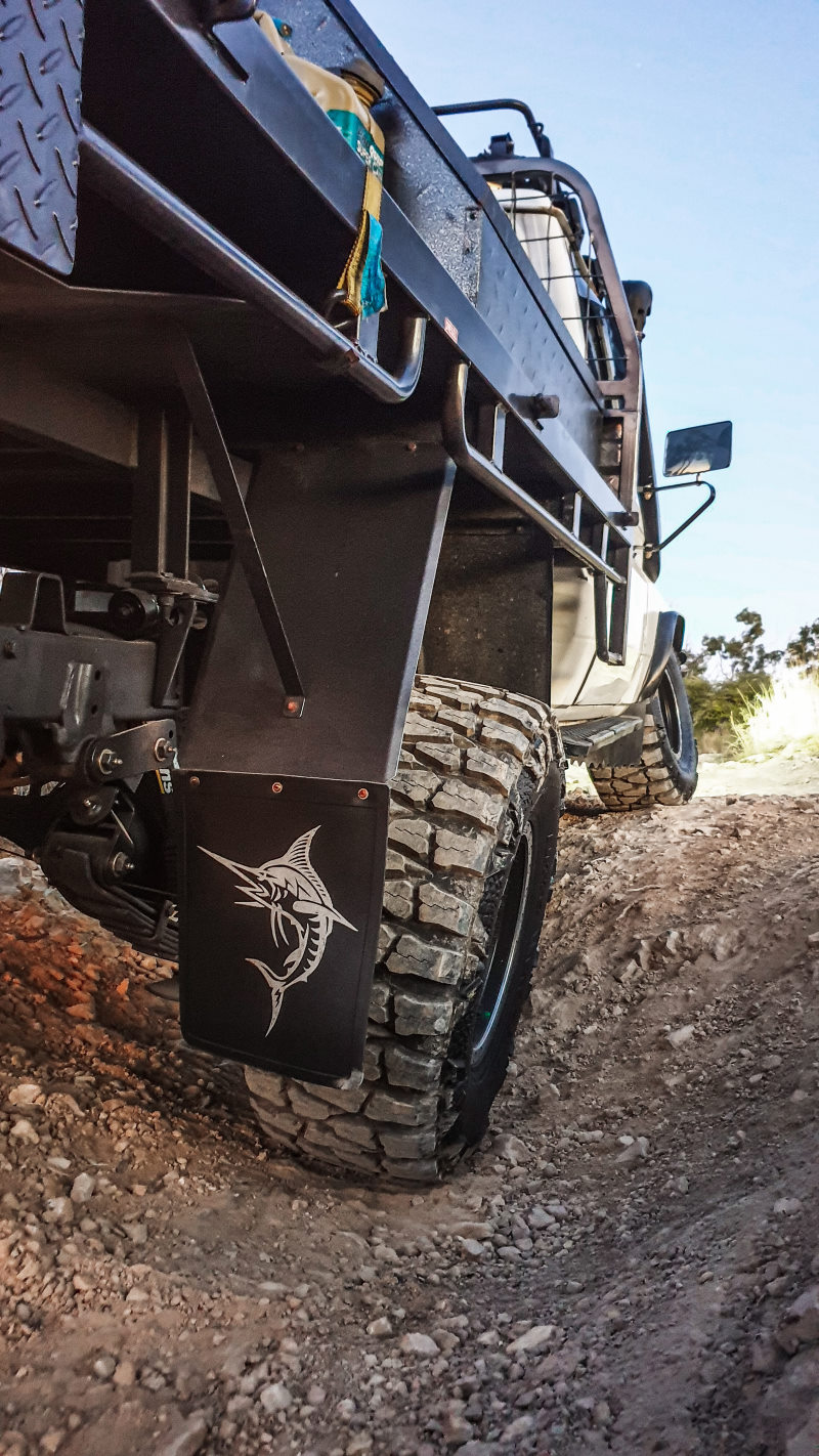 Toyota Landcruiser 75 series, modified.