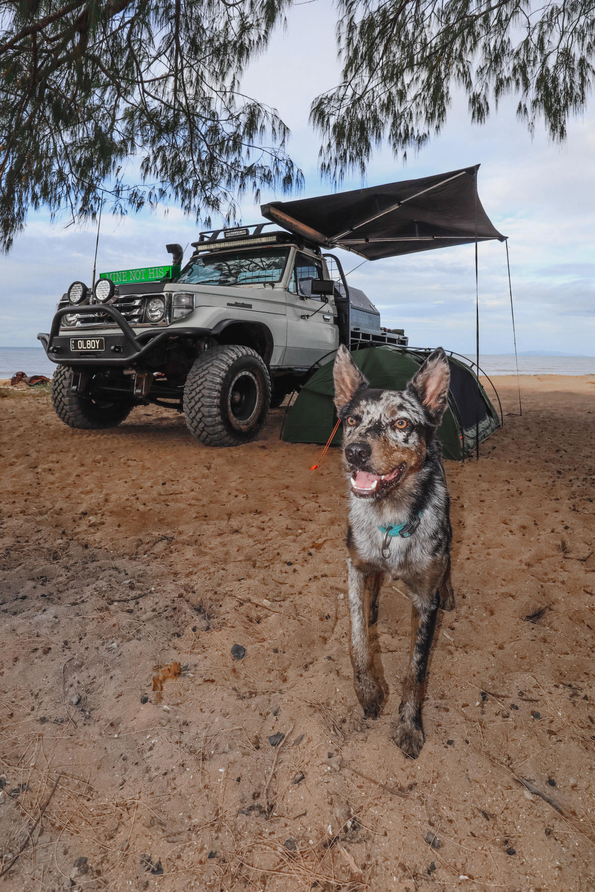 Toyota Landcruiser 75 series, modified.