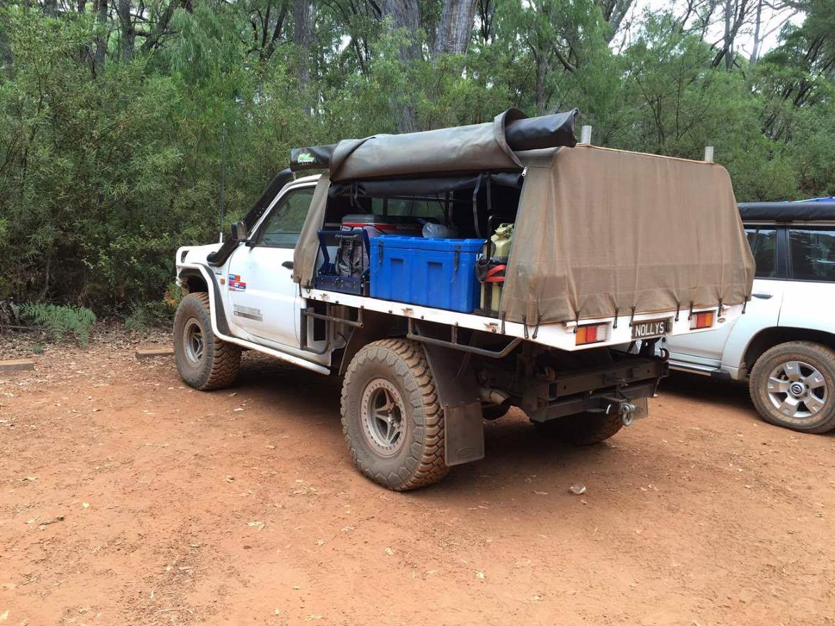 Nissan GU Patrol Ute, Modified.