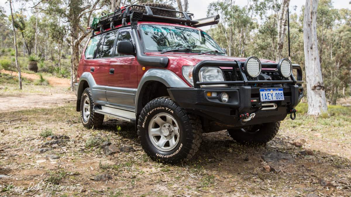 Toyota Prado 90, Modified.