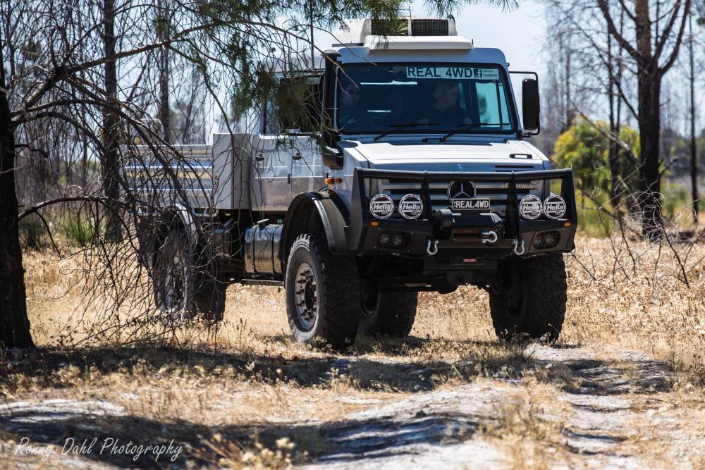 Mercedes Benz Unimog, Modified.
